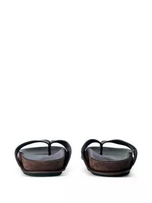 Jacquemus Tatanes Leather Thong Sandals