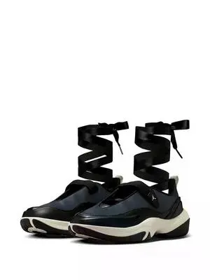 JORDAN Pointe Ribbon-tie Sneakers
