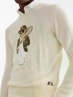 Ralph Lauren Purple Label Polo Bear Cashmere Sweater