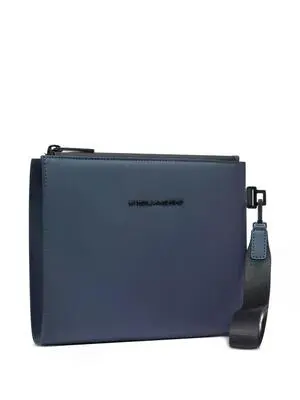 PIQUADRO Detachable Strap Clutch Bag