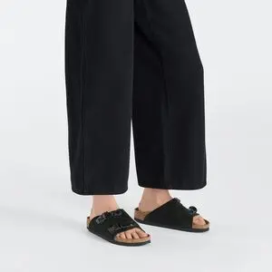 BIRKENSTOCK Zurich Tech Buckle Detailed Sandals - Black