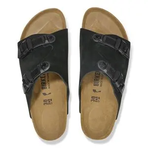 BIRKENSTOCK Zurich Tech Buckle Detailed Sandals - Black