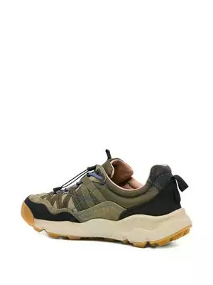 FLOWER MOUNTAIN Panelled Toggle-fastening Sneakers