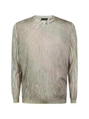 Avant Toi Textured Long Sleeve T-shirt