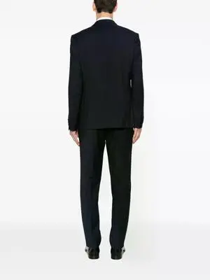 Corneliani Peak-lapel Single-breasted Suit - Blue