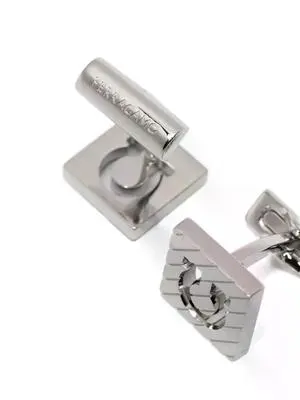 FERRAGAMO Gancini Engraved Cufflinks