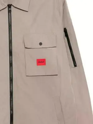 Hugo Zip-up Utility Shirt