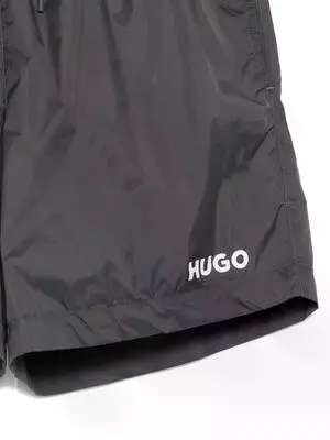 Hugo Logo-print Swim Shorts