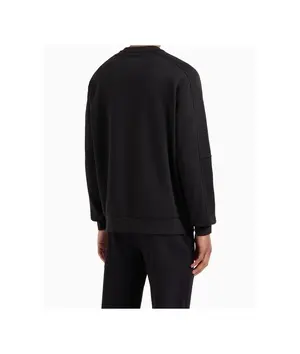 EA7 Logo Tape Crewneck Sweatshirt