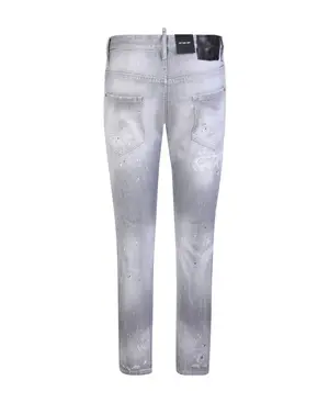 Dsquared2 Embellished Distressed Skinny Jeans