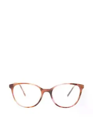 Dolce & Gabbana Tortoiseshell-effect Cat-eye Glasses - Brown