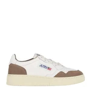 AUTRY Medalist Low Sneakers - White/brown