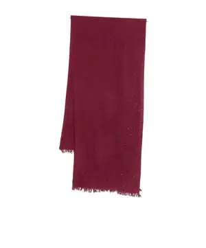 Faliero Sarti Tassel Scarf - Bordeaux