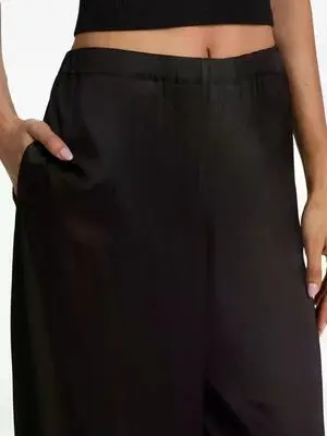 Alice + Olivia Declan Elasticated-cuff Trousers - Black