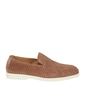 DOUCAL'S Round-toe Loafers
