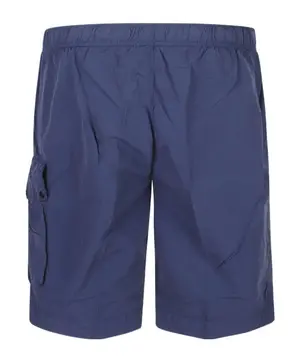 C.P. COMPANY Lens Detail Cargo Shorts - Blue