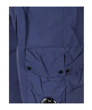 C.P. COMPANY Lens Detail Cargo Shorts - Blue