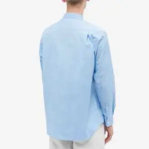 Comme Des Garçons Long-sleeved Shirt - Blue