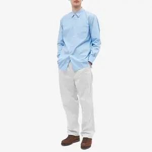 Comme Des Garçons Long-sleeved Shirt - Blue