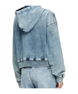 DIESEL® De-giri-crop Jogg Zipped Hoodie