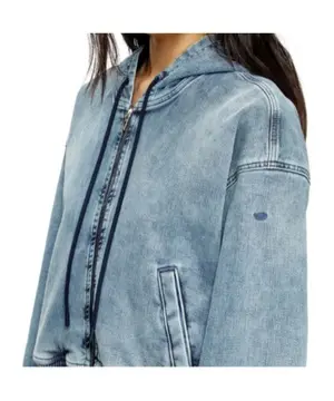 DIESEL® De-giri-crop Jogg Zipped Hoodie