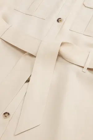 Woolrich Belted Shirt Dress