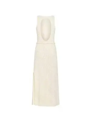 DEVON Braided Belt Maxi Dress