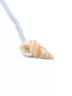 COLLANINE COLORATE Beaded Shell Pendant Necklace