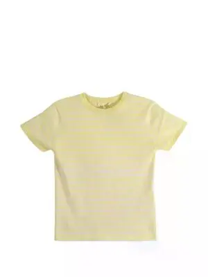 Auralee Striped Cotton T-shirt