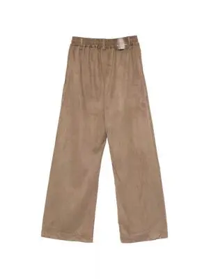 SONG FOR THE MUTE Drawstring-waist Wide-leg Trousers