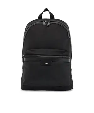 Hugo Boss Boss Ray Logo Embossed Backpack - Black