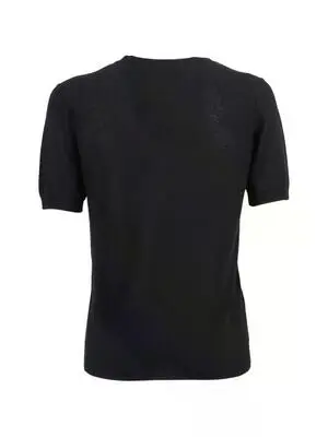 KANGRA Fine-knit Short-sleeve T-shirt