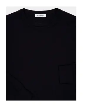 Givenchy Paris Label Long-sleeved Sweater