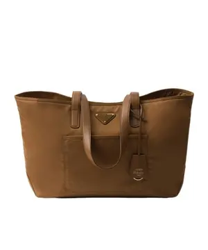 Prada Re-edition 1978 Medium Re-nylon And Saffiano Leather Tote Bag