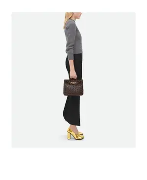 Bottega Veneta Small Andiamo Woven Bag