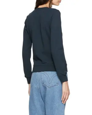 A.p.c. Logo Print Crewneck Sweater