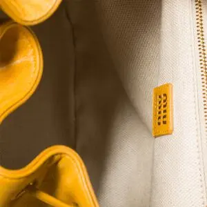 Miu Miu Leather Backpack - Brown