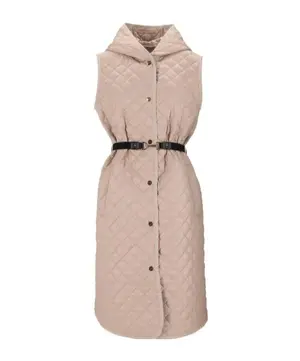 Max Mara Quilted Long Gilet