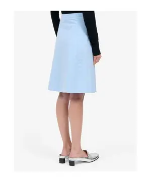 MAISON MARGIELA High-waisted Striped Skirt