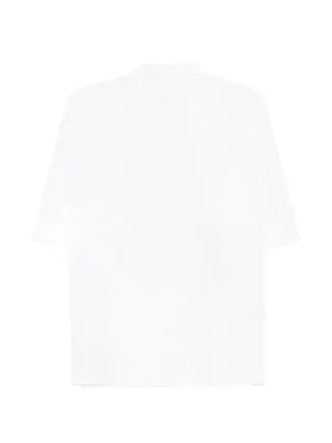 TINTORIA MATTEI 954 Floral-jacquard Short-sleeve Shirt