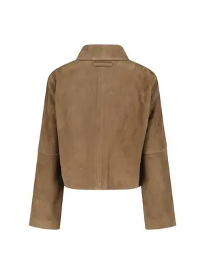 LOW CLASSIC Boxy Zip-front Jacket