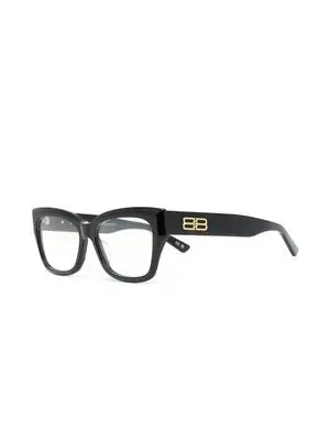 Balenciaga Logo Plaque Cat-eye Glasses