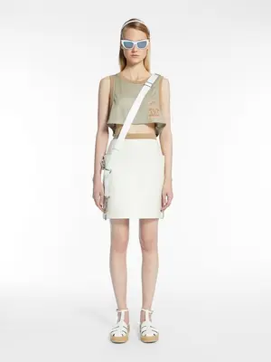 Max Mara Mesh Logo Vest