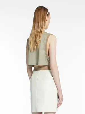 Max Mara Mesh Logo Vest