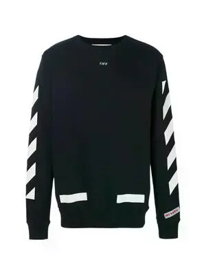 Off-White Diagonals Sweatshirt - Black