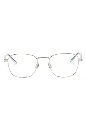 Saint Laurent Saint Laurent Eyewear Square Frame Glasses Black