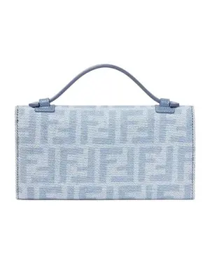 Fendi Baguette Chained Continental Wallet