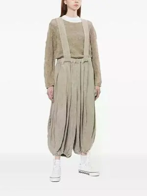Comme Des Garçons Fringed Hem Sweater