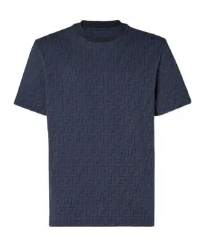 Fendi Logo Detailed Crewneck T-shirt