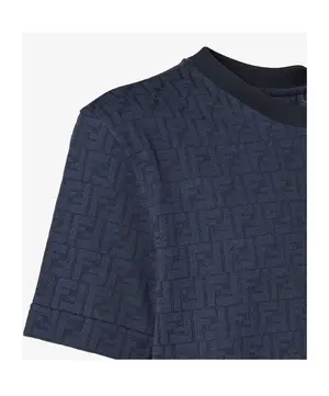 Fendi Logo Detailed Crewneck T-shirt